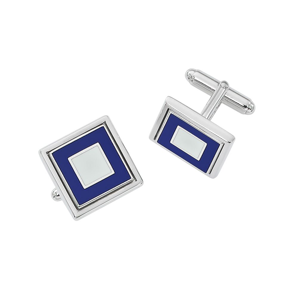 Sterling Silver Cuff Links - P