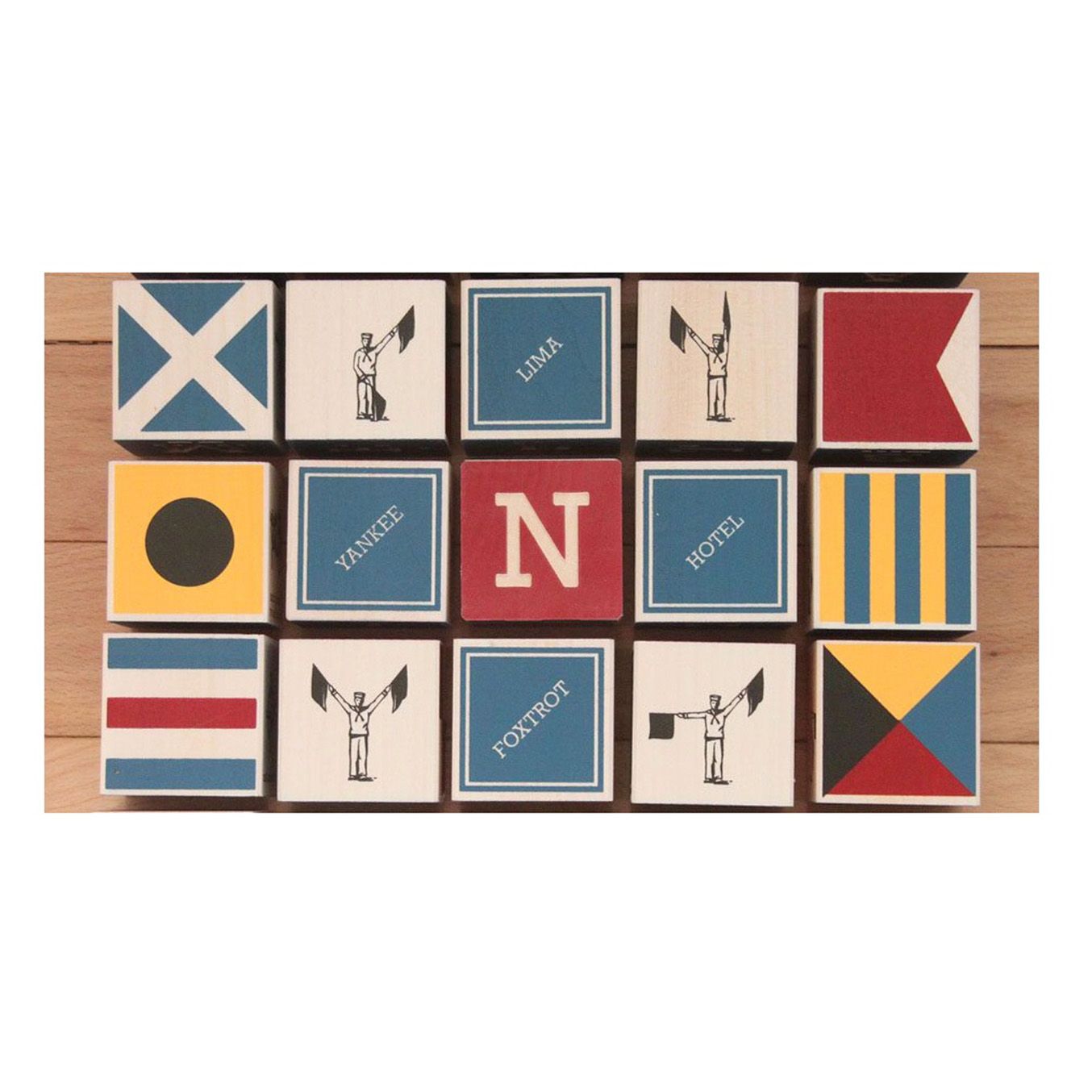 Nautical ABC Blocks