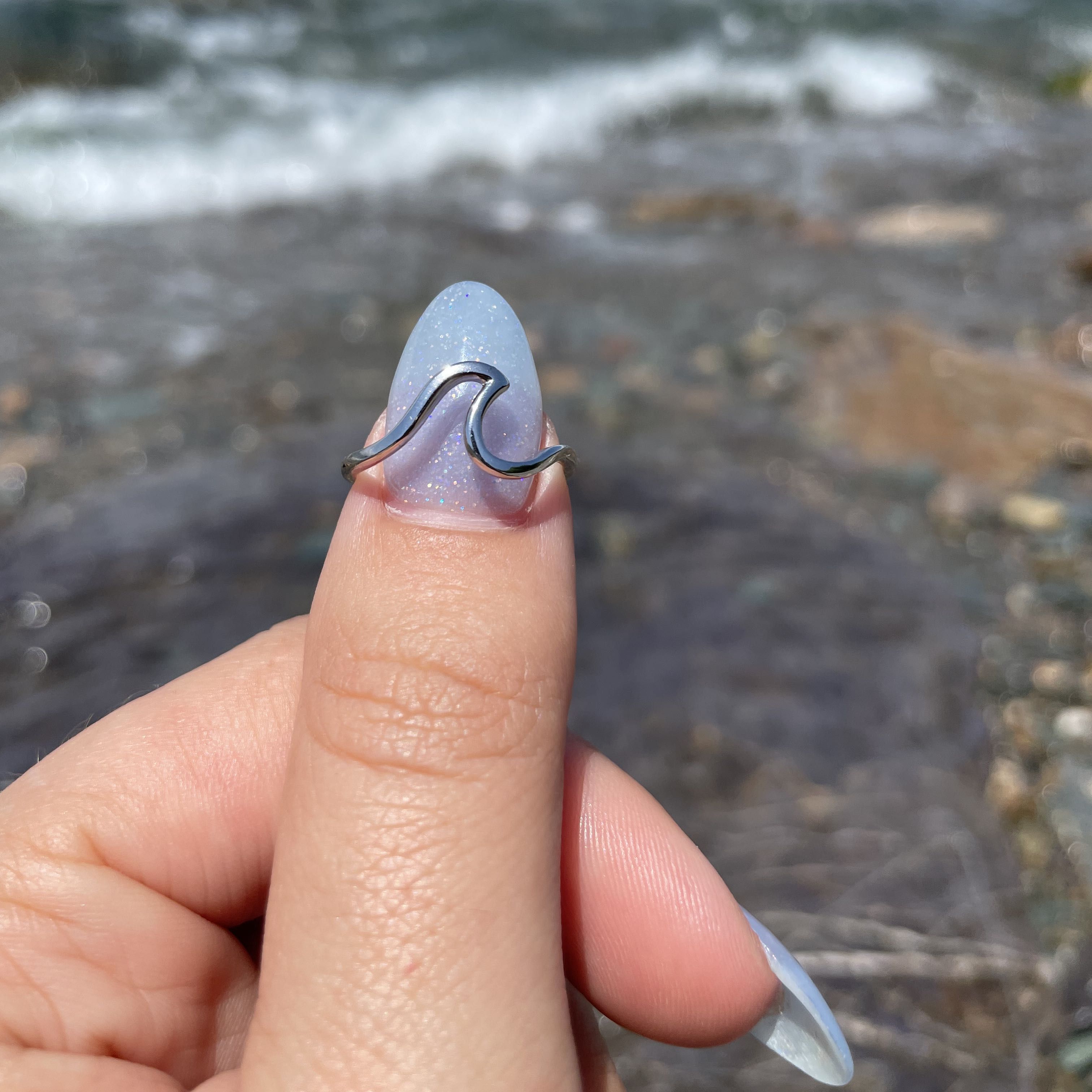 Sterling Wave Ring